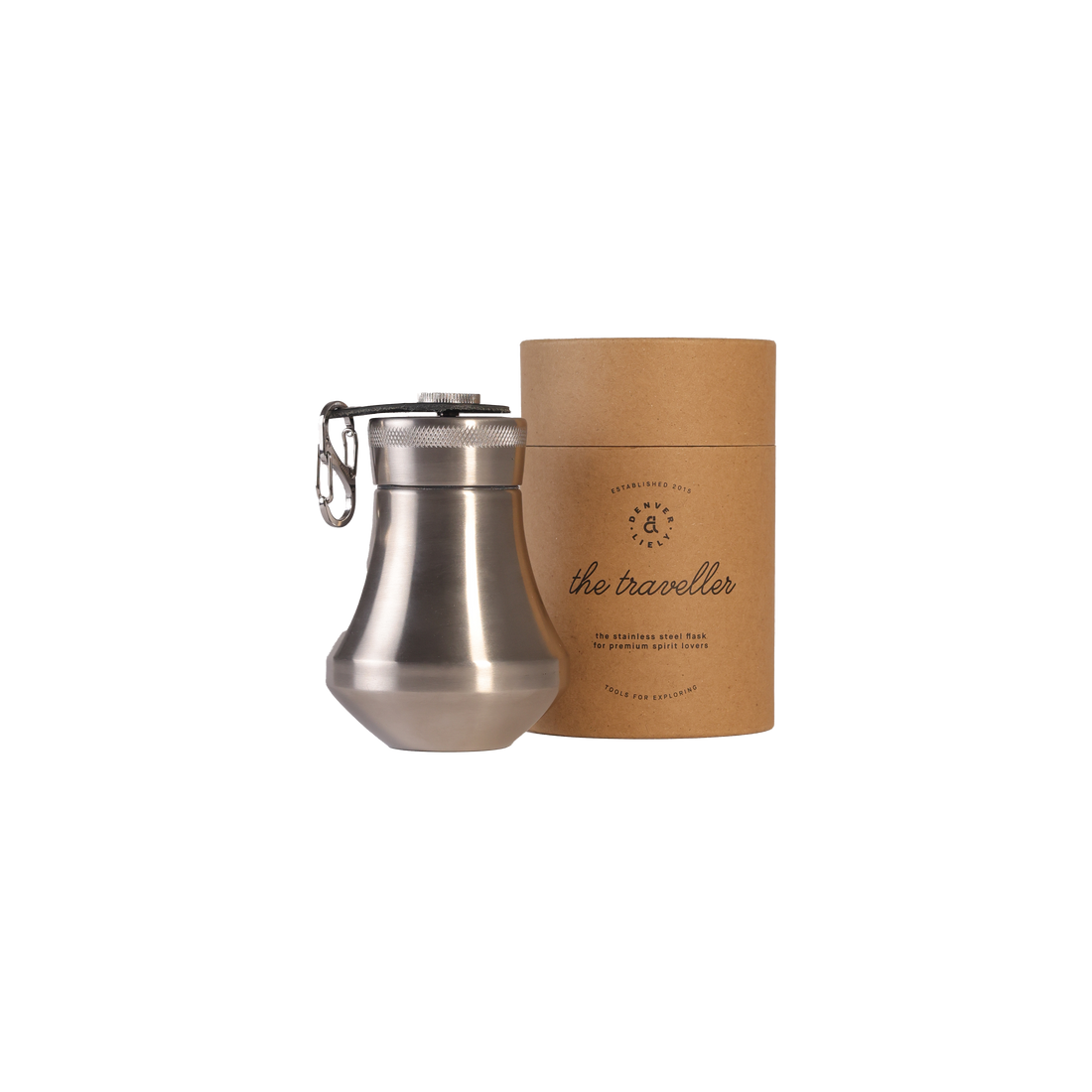 Denver & Liely - The Traveller Flask – Itinerant Spirits